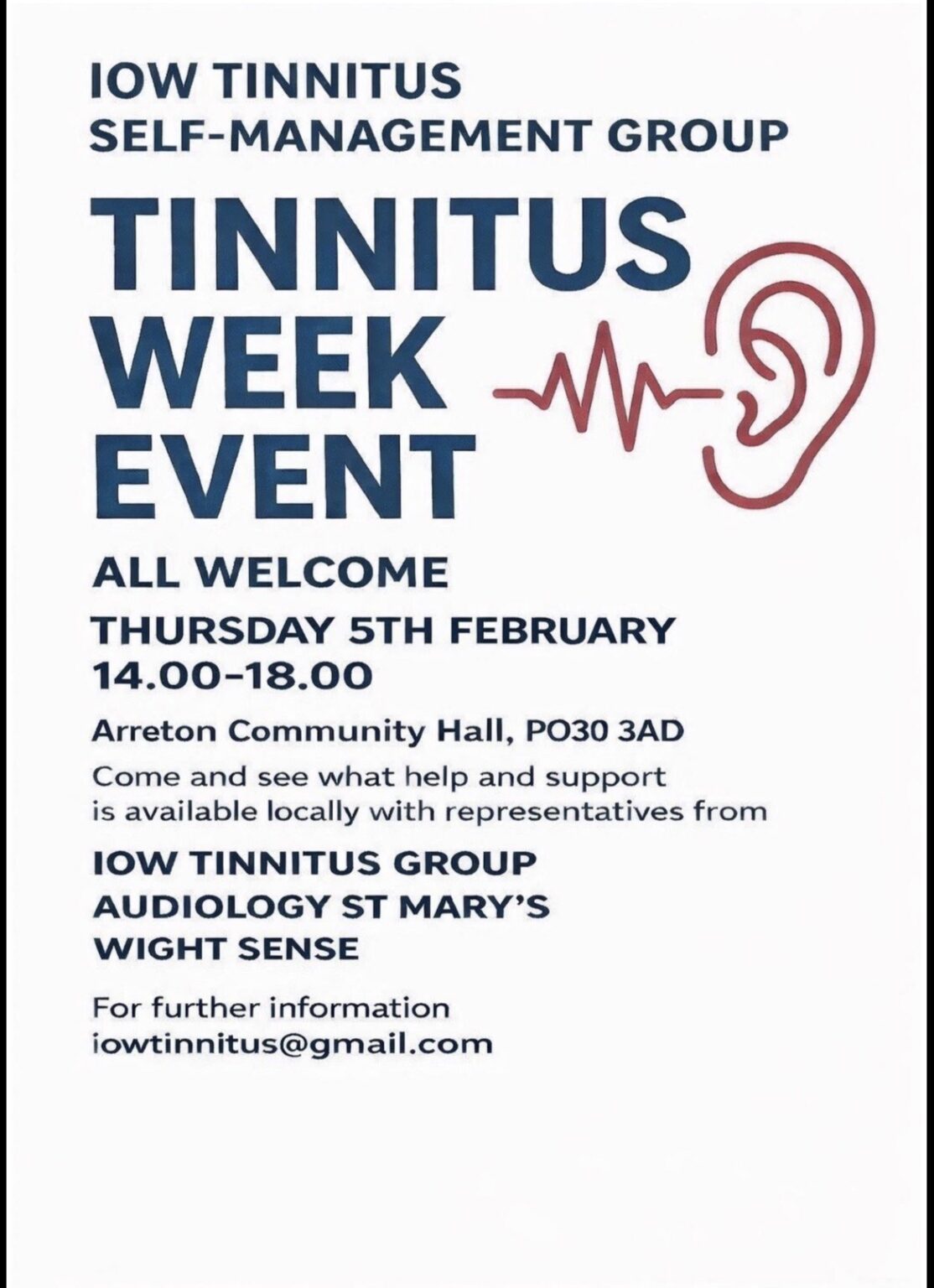 Thursday 5 February 2pm – 6pm For more information, please get in touch ...